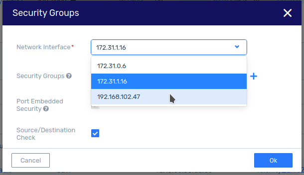 zCompute Source/Destination Check – Zadara Support